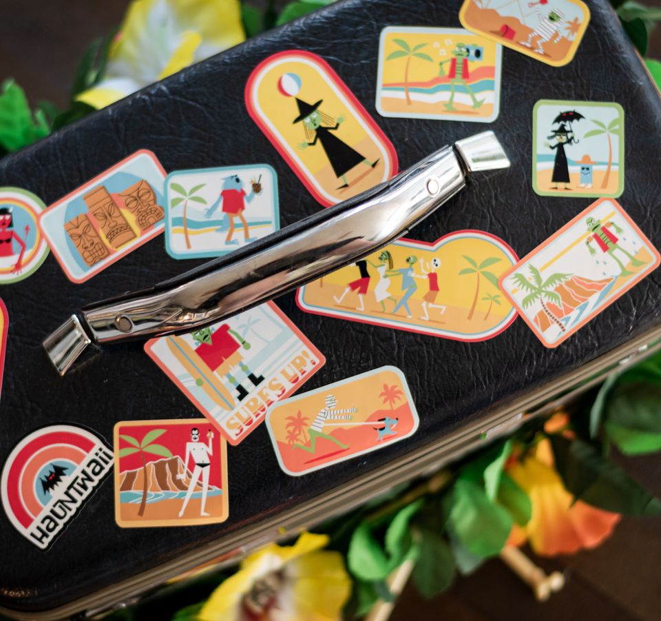 Tiki Stickers – Spooky Cat Press