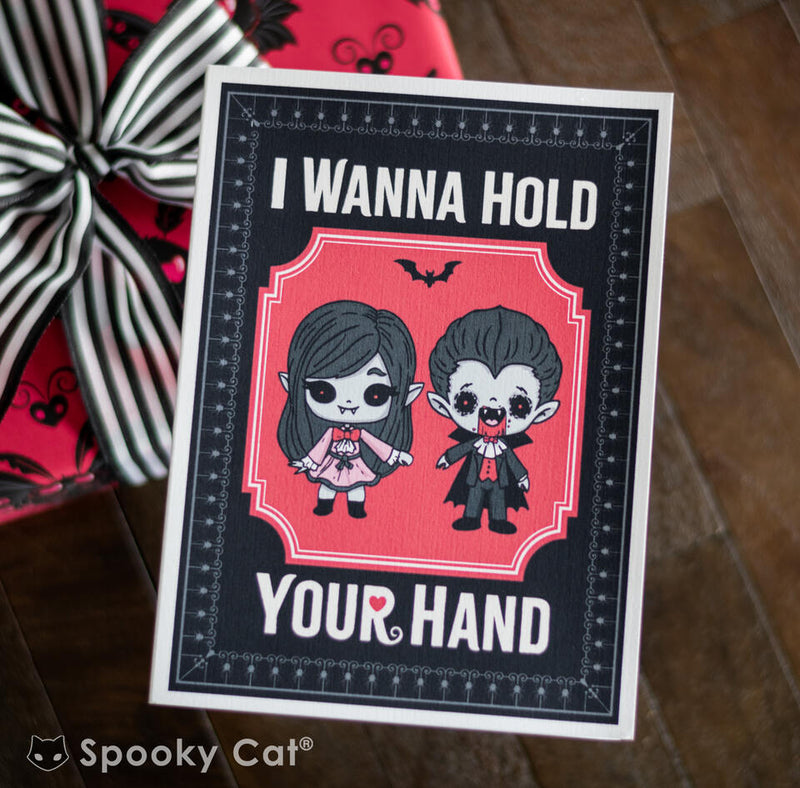 Kawaii Vampires Valentines Card – Spooky Cat Press