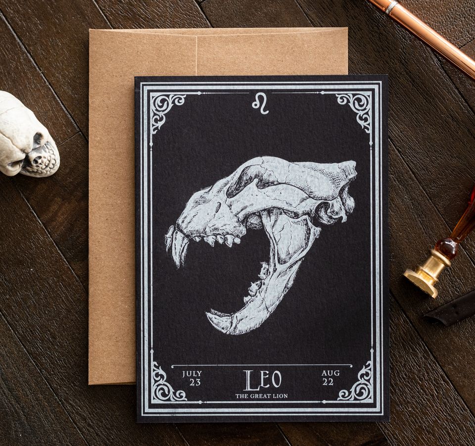 Leo zodiac card 60 photos - Astrologytoyou.com